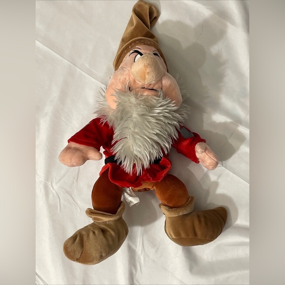 Disney | Toys | Grumpy Stuffed Plush Toy Dwarf Disney Store Snow White The Seven Dwarves 5 ...